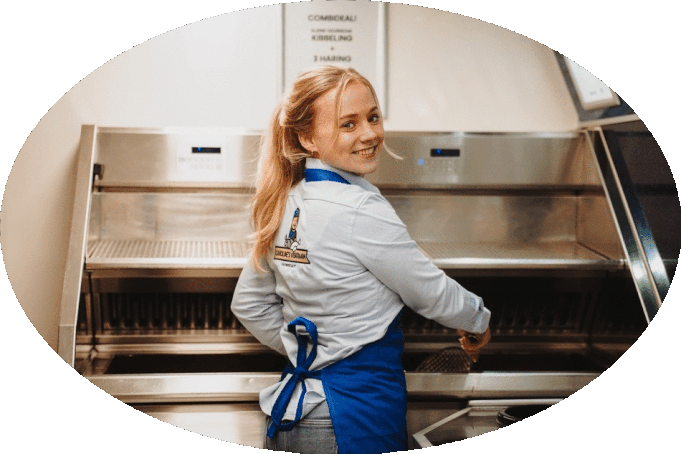 Wie ben ik? - Caroline's Viskraam!