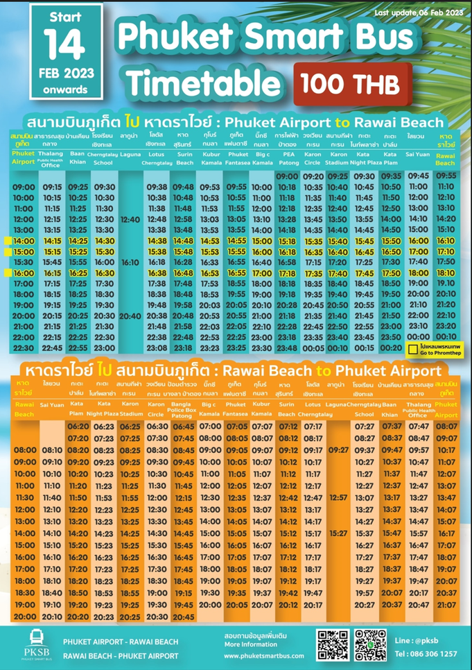 Phuket Smart Bus - Thailandreise Thailandinfo Visum Gesundheit Inseln ...