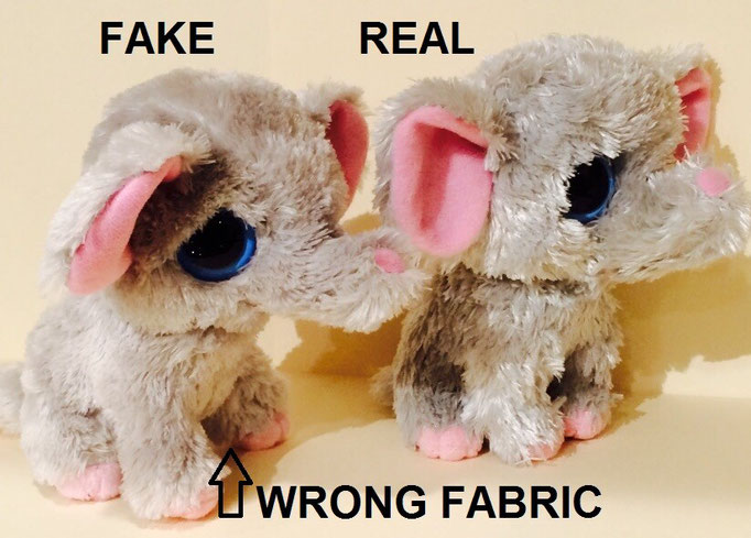 Follow-up fake 1st UK Peanut! - Beanie Boo collection website!