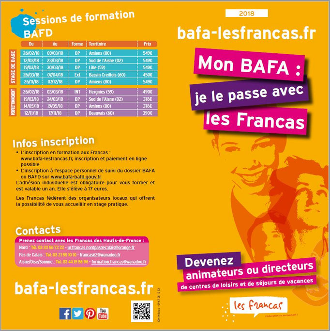 Formations BAFA /BAFD. Il reste des places ! - Axomois.fr
