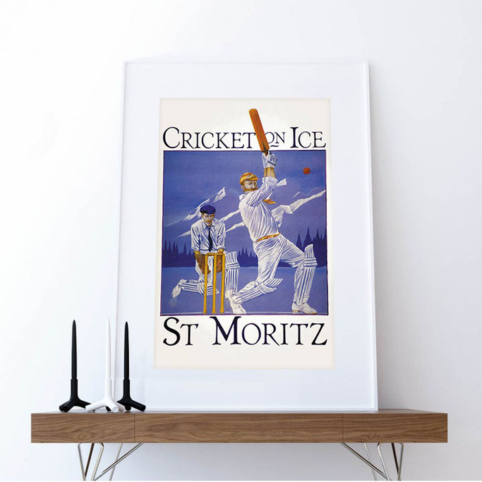 Posters 2026 - Cricket on Ice / St. Moritz Switzerland