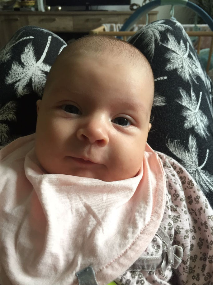 Ganz herzlich Willkommen wollen wir die kleine Nora in unseren Reihen ...