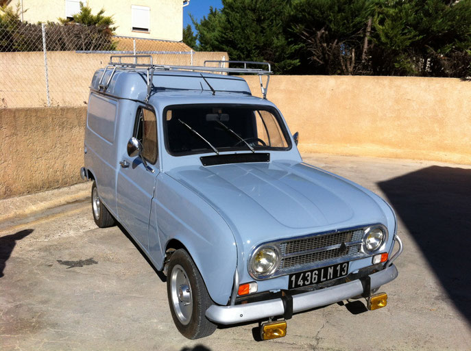 restauration complete d une f6 - 4l paradis a la verdiere