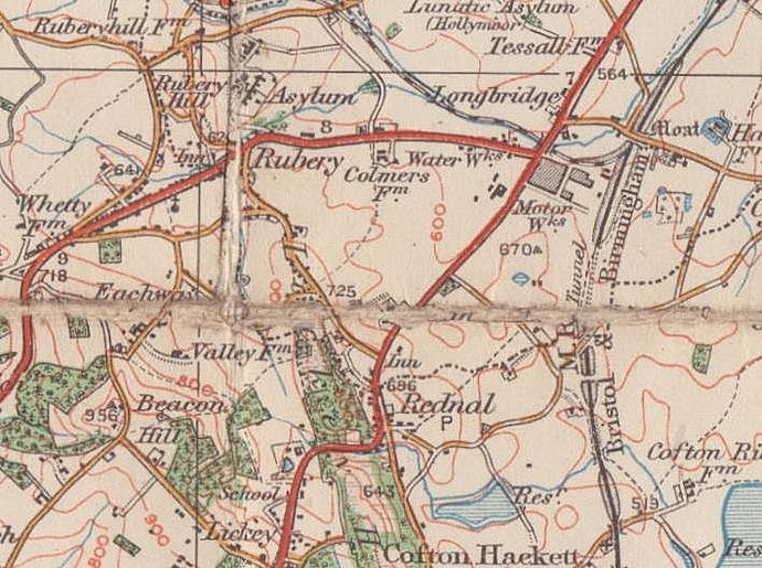 Rednal - History of Birmingham Places A to Y