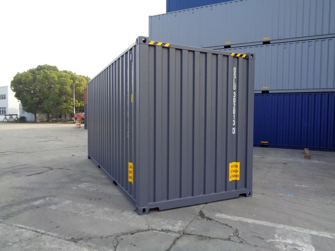 NEWVANコンテナ20ftハイキューブ（グレー/アイボリー） - 岐阜大垣｜スイトコンテナ