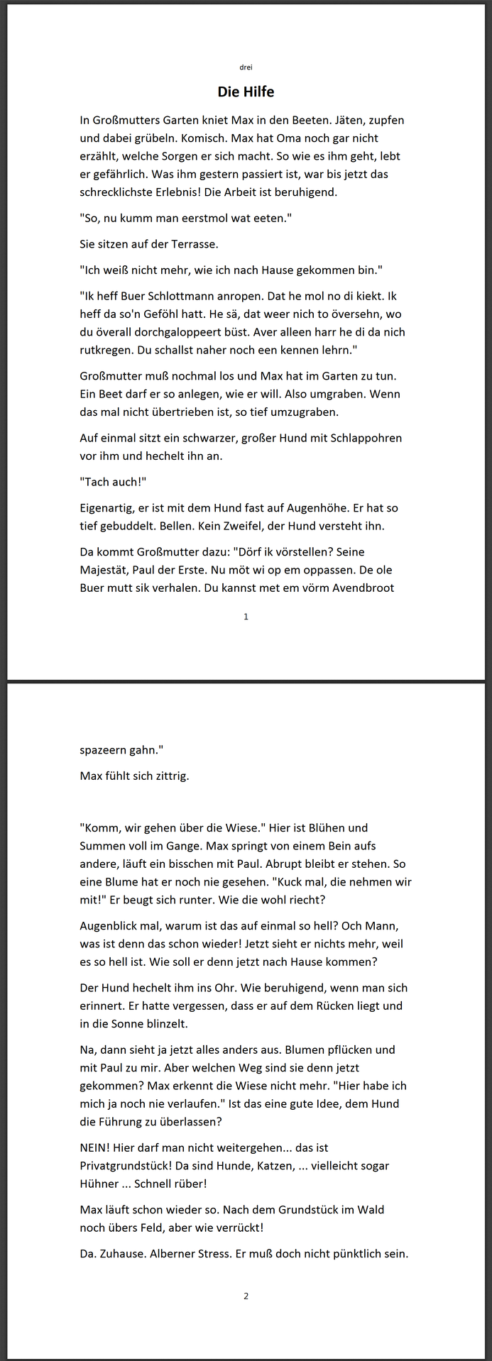 03 Die Hilfe - Die Abenteuer von Max