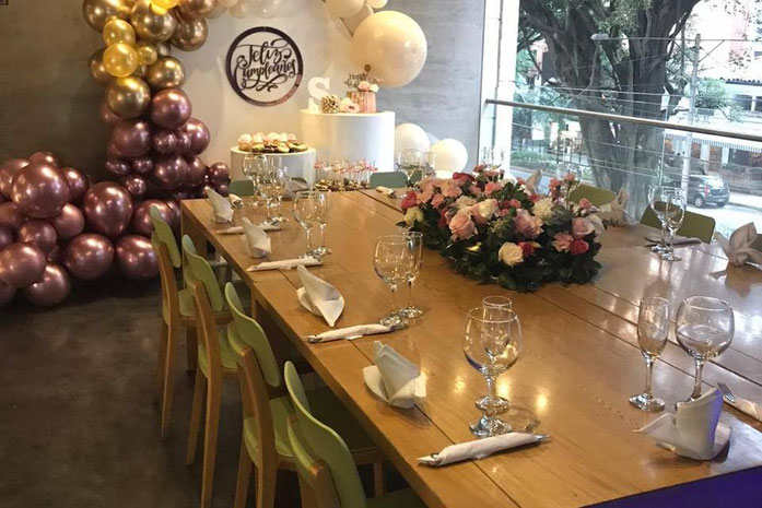 Decoración de Locales para Celebrar Cumpleaños - decoracion para fiestas