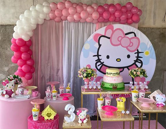 10 Ideas de Decoración Fiesta Temática de Hello Kitty - decoracion para fiestas