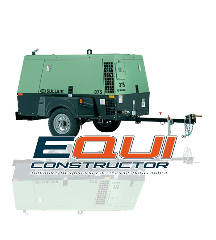 Compresor De Aire Neumatico 375Cfm Sullair - Equiconstructor ...