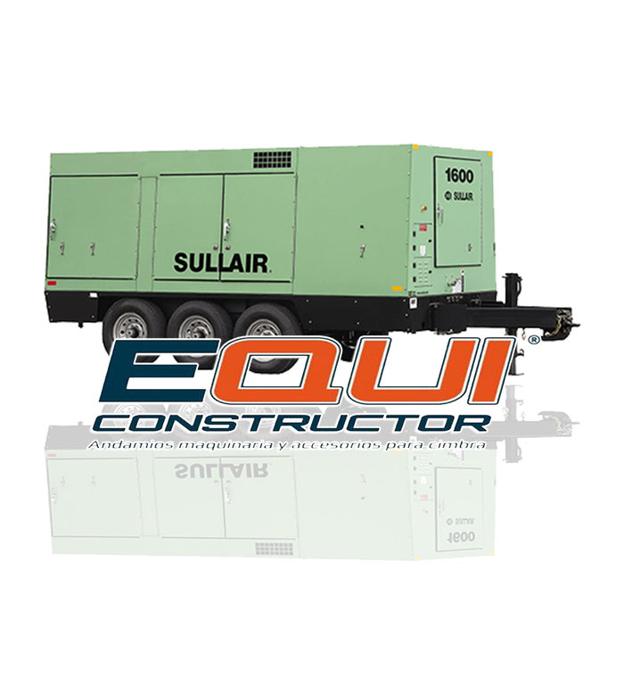 Compresor Neumatico Sullair 1600 - Equiconstructor, Maquinaria Ligera y ...
