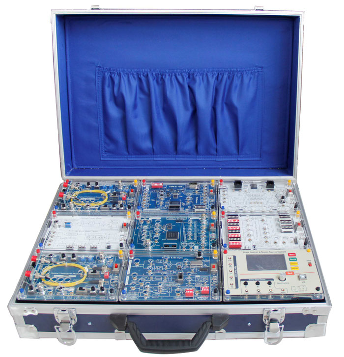 Optical Fiber Communication Training Kit – AT-OFCTK - ambitec