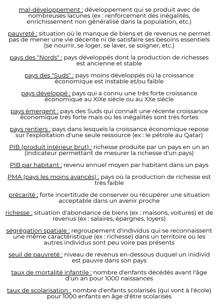 Chapitre n°3 : La répartition de la richesse et de la pauvreté dans le ...