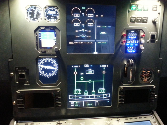 Main Instrument Panel - Airbus A320 Cockpit