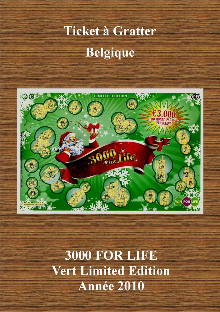 3000 FOR LIFE - Site de tickets-a-gratter