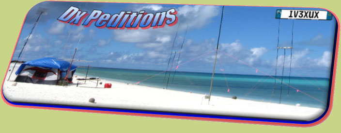 DXpeditions CALENDAR - IV3XUX Ham Radio Station. 73's & DX