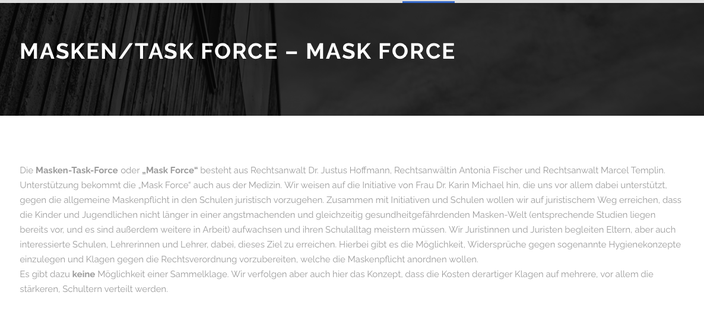 Masken Task Force – Mask Force - Fakten Freunde | Corona Files
