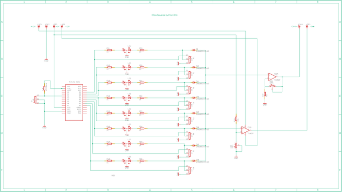 Simple DIY 8 Step Sequenzer by Minart (Arduino based) - minartdiysynths Webseite!