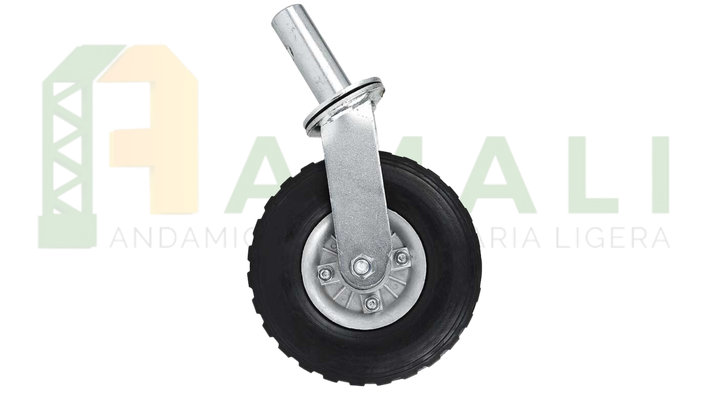 Ruedas para andamio - ANDAMIOS Y MAQUINARIA AMALI