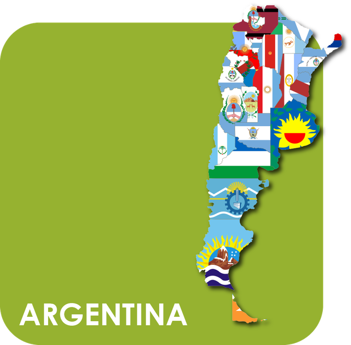 provincias de argentina - Mapas y Banderas