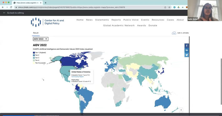 CAIDP Index 2022 - Center for AI and Digital Policy