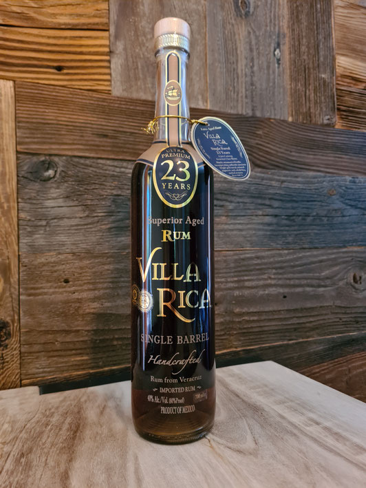 VILLA RICA 23 Jahre- Ron Extra Añejo Single Barrel - Mietzner´s Whisky-Eck