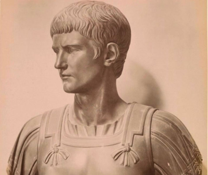 When mad emperor Caligula declared war on the sea ... and then claimed ...