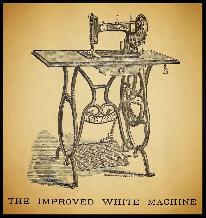 DATING & IDENTIFYING White Sewing Machines - Fiddlebase