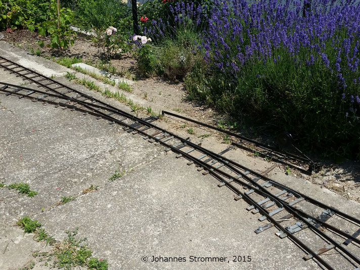 Bau der Weichen - Strommer Johannes