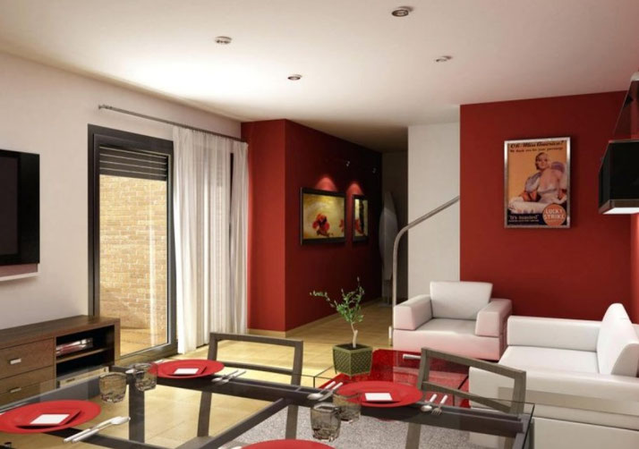 Italian Red Decor unveiled - amalfistyle