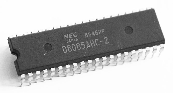 The 8080 & 8085 - CPU MUSEUM - MUSEUM OF MICROPROCESSORS & DIE PHOTOGRAPHY