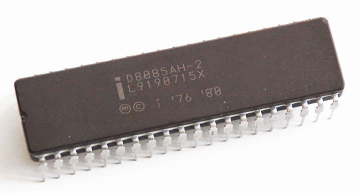 The 8080 & 8085 - CPU MUSEUM - MUSEUM OF MICROPROCESSORS & DIE PHOTOGRAPHY