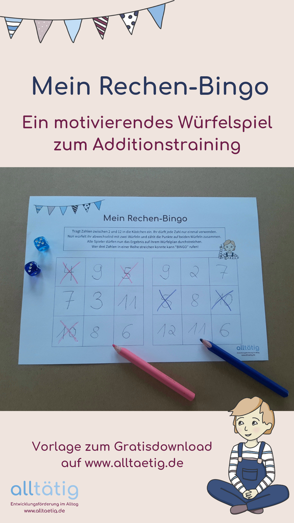 Mein Rechen-Bingo - alltaetigs Webseite!