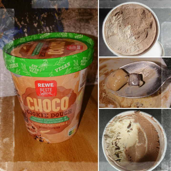 Rewe Vegan Choco Cookie Dough - zuckerwelt im test