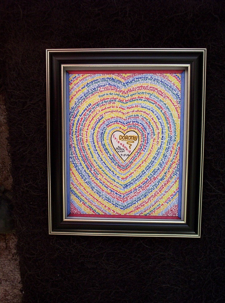 Personalized Original CBVs - Circular Bible Verses - displaying the ...