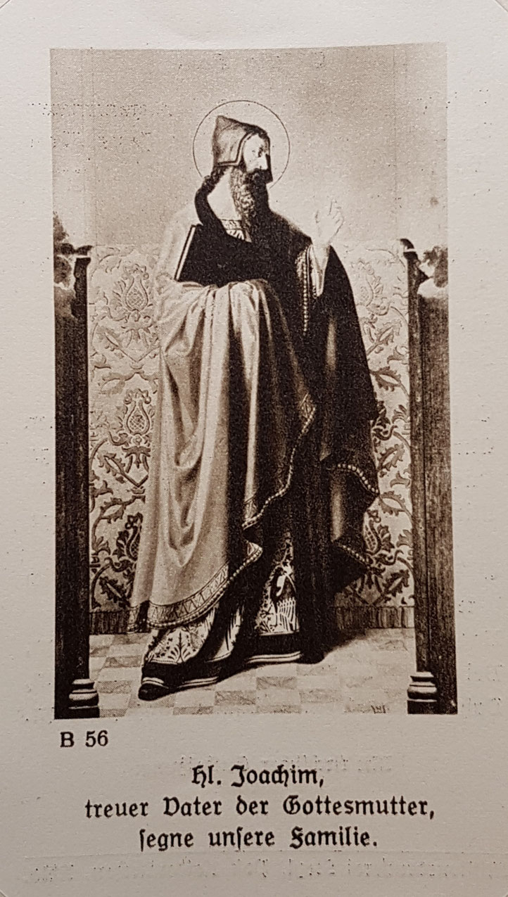 Joachim, Vater Mariens - Heiligen-Legende - Die Heiligen und Seligen der Katholischen Kirche.