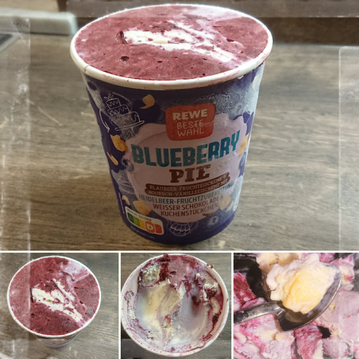 Rewe Blueberry Pie - zuckerwelt im test