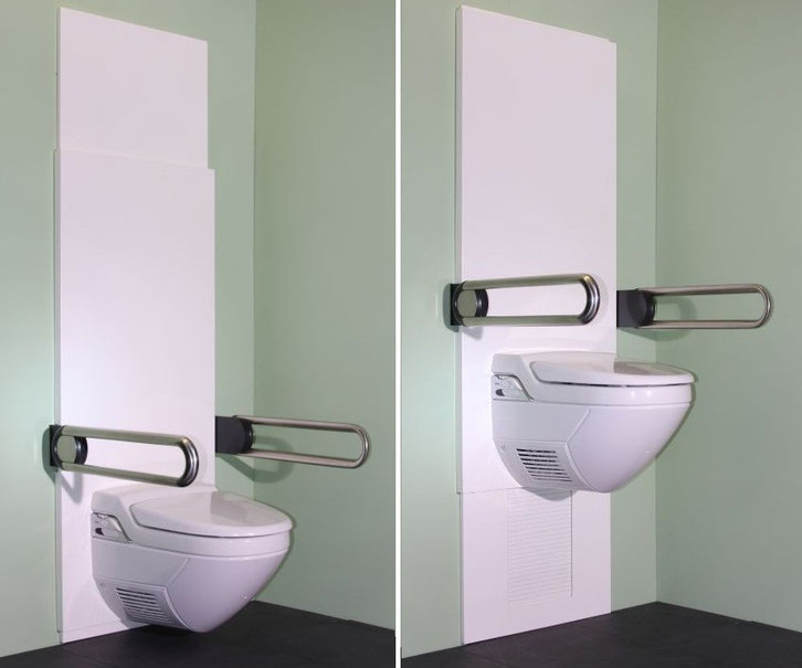 Lift-WC - Die höhenverstellbare Toilette - A.S.T - Haustechnik Dresden