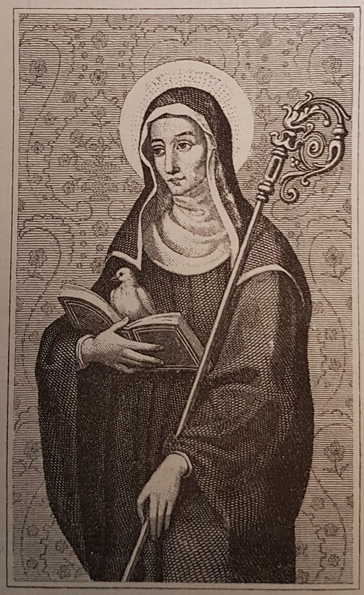 Mechthild von Hackeborn - Heiligen-Legende - Die Heiligen und Seligen ...