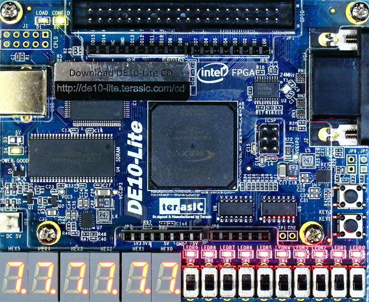 QUartUs PRIMEでniosⅡ DE10-lite編 - fpgafpga ページ！