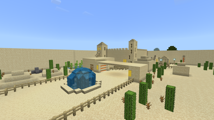 sahara gebied - Minecraft Pretpark