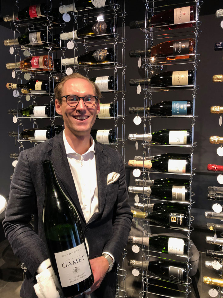 Tasting des Champagnerhaus "Phillipe Gamet" - a2Zconsulting