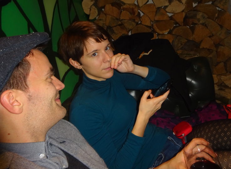 25 ans d'erell - Erell et Antoine à Cheltenham