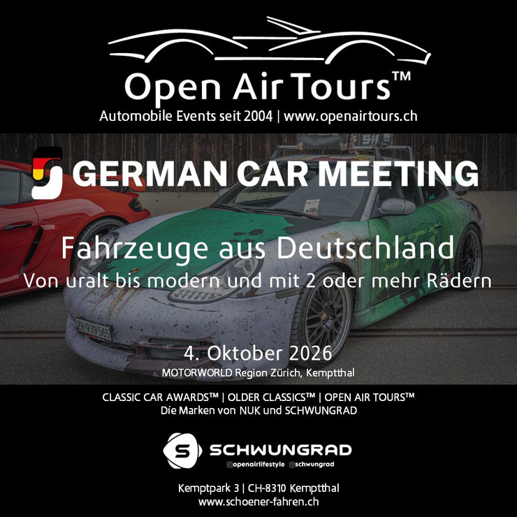 German Car Meeting™ - Open Air Tours™