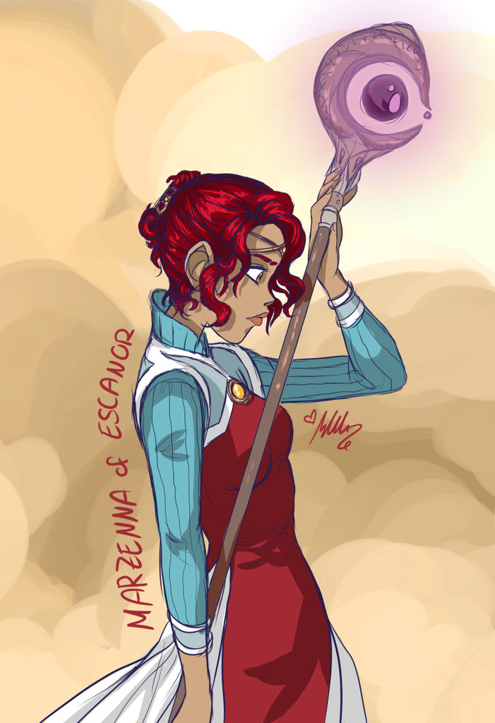 New Meridian Character - W.i.t.c.h. Sovereigns Official Webseite