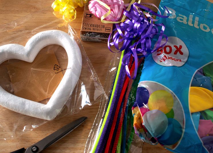 Karnevalsdeko aus Luftballons - Kreative Beschäftigungen