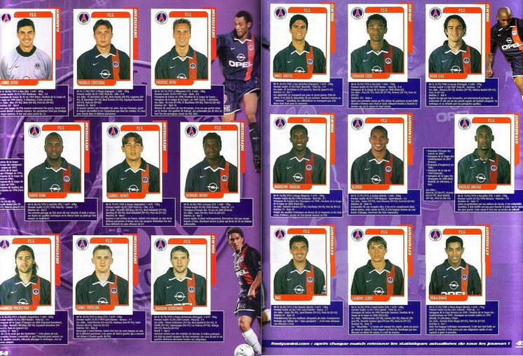. Foot 2002 - La mémoire du PSG - Le site des collectionneurs et ...