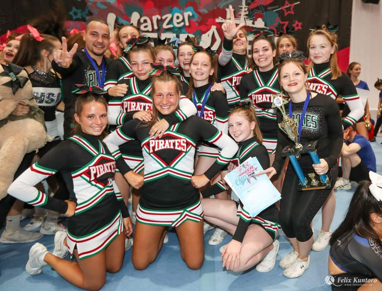 Cheerleading als Leistungssport aus Werder Havel - Pirates Cheerleader