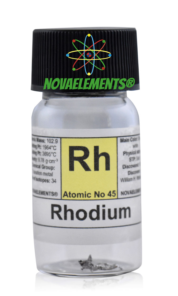 Buy Rhodium metal - NovaElements
