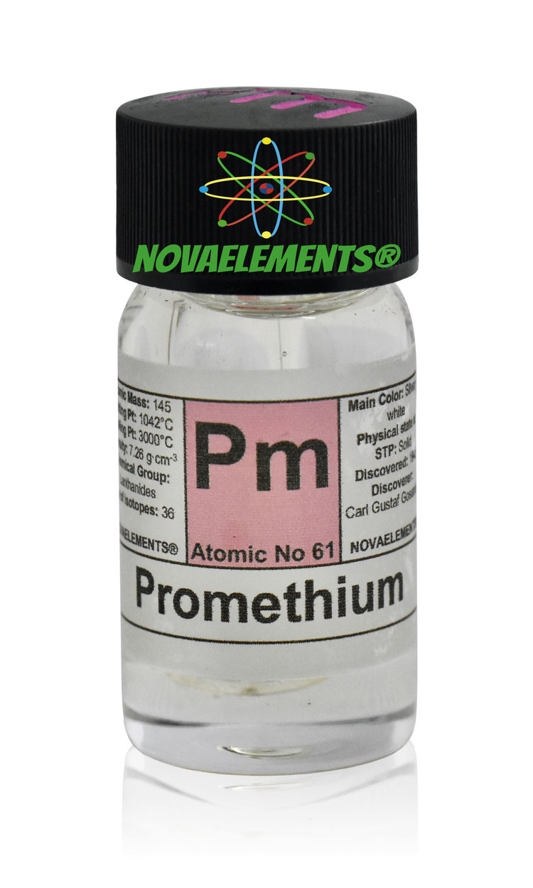 Buy Promethium sample for element collection - NovaElements