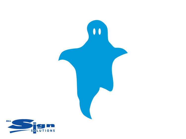 Ghosts | Halloween Themed | Vinyl Stickers | Decal - Wall Art Company